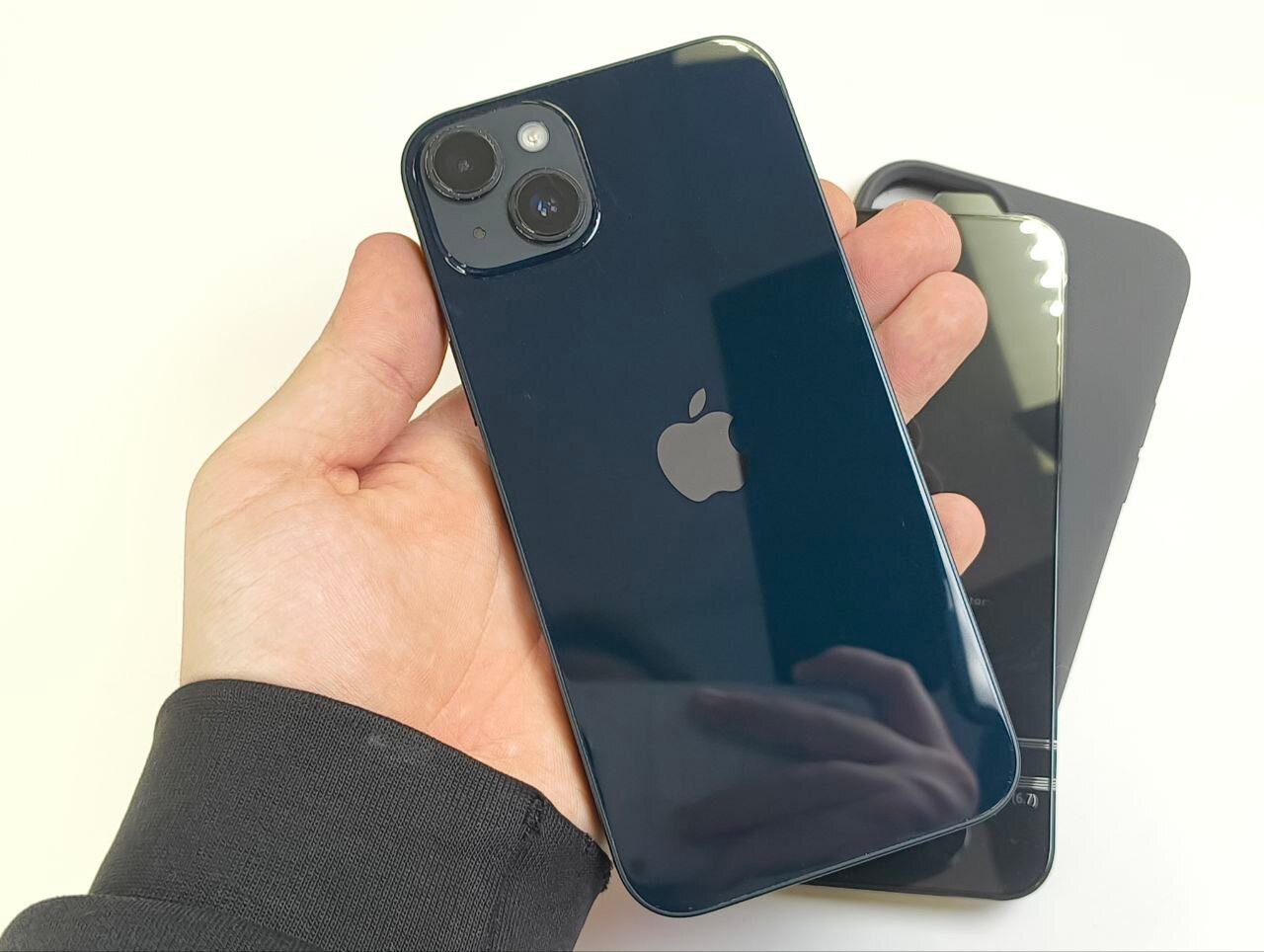 Смартфон Apple iPhone 14 Plus 512 ГБ, Dual: nano SIM + nano SIM, темная ночь без rustore