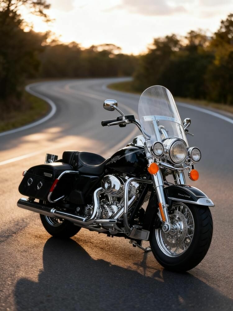 1:12 Harley Davidson 2013 FLHRC ROAD KING CLASSIC Модель мотоцикла