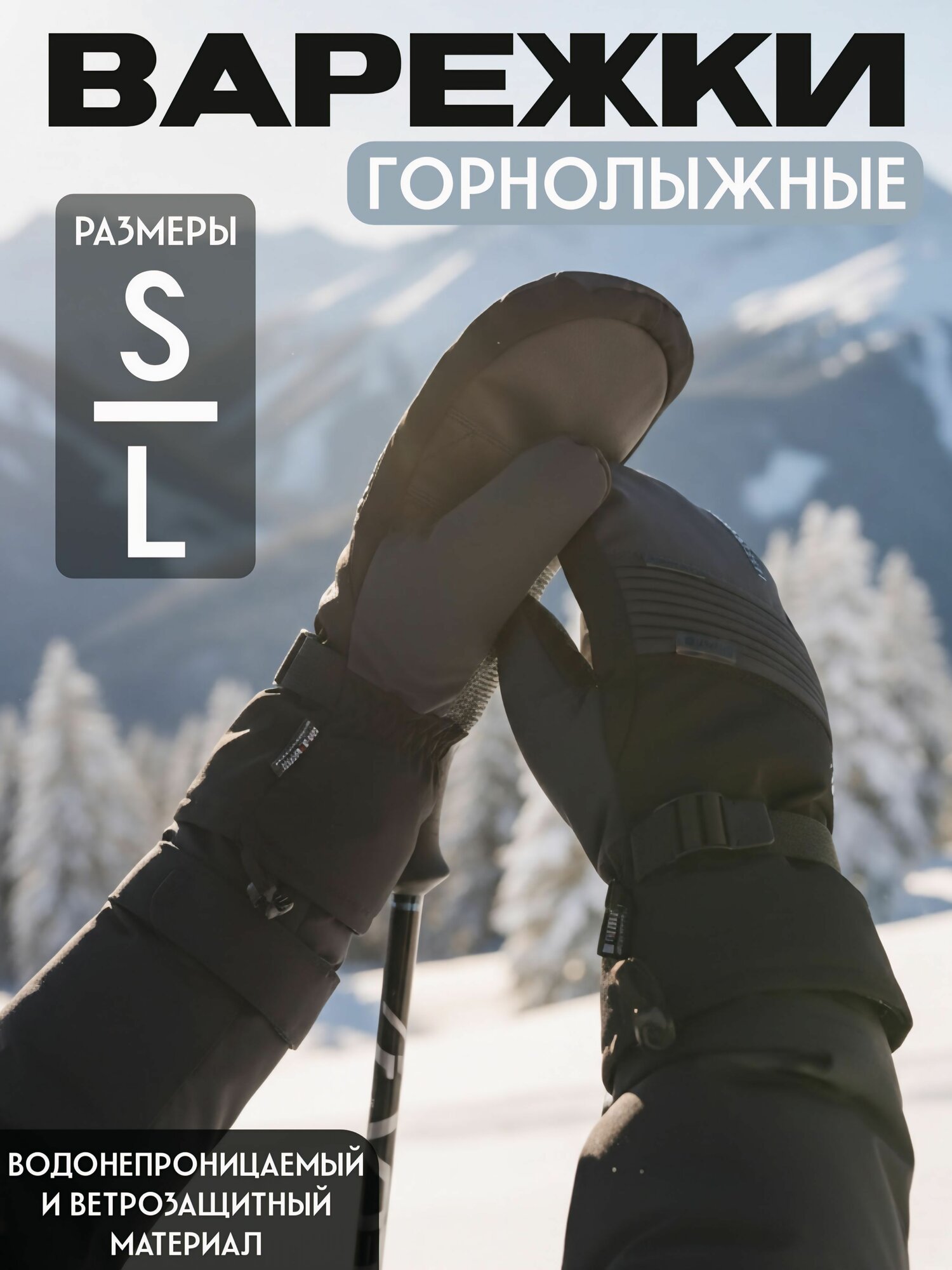 Варежки WHSROMA для мужчин