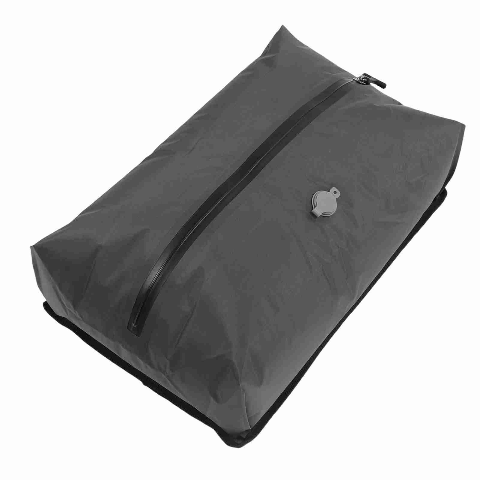 Дорожный Вакуумный Мешок Space Saving 16L Многоразового Использования с Защитой от Брызг TPU для Сжатия Чемодана Рюкзака Серого цвета