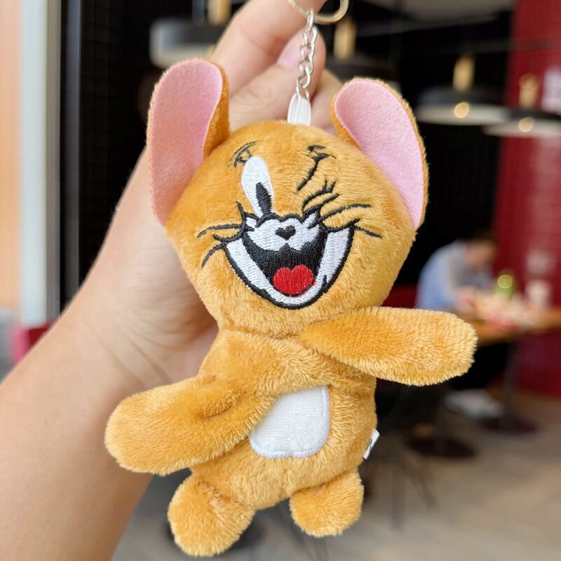 Трансграничный сыр кошка и мышь Том Джерри сыр плюшевая игрушка кукла брелок захватывает куклу Крысы Оранжевый_Добавьте