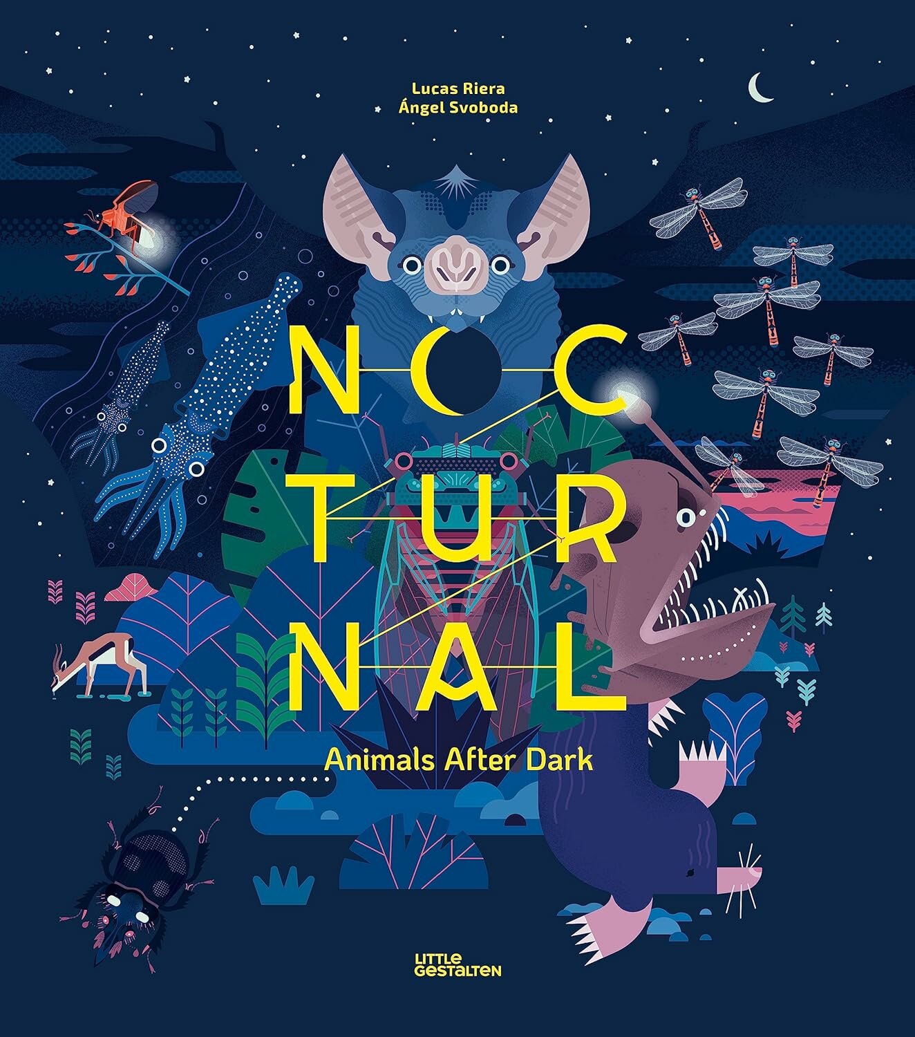 Nocturnal: Animals After Dark (Little Gestalten) / Riera L.Svoboda A. (книга на английском)