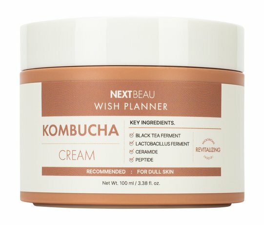 NextBeau Wish Planner Kombucha Biome Cream Восстанавливающий крем для лица с комбучей и пробиотиками 100мл