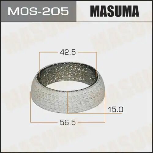 Кольцо глушителя уплотнительное(м) 42.5x56.5 Toyota