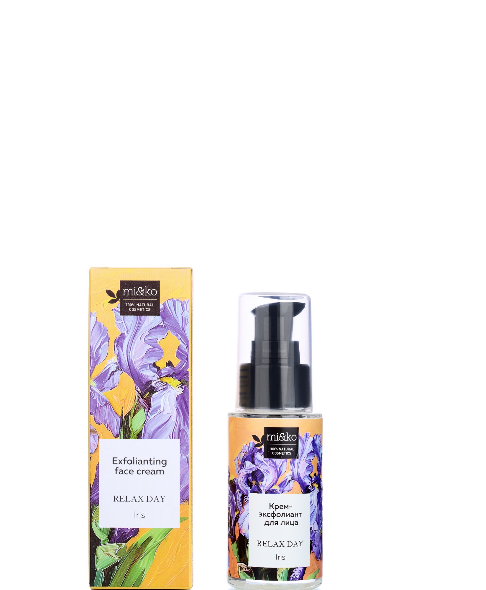 Крем-эксфолиант MI&KO Relax day Iris 30мл