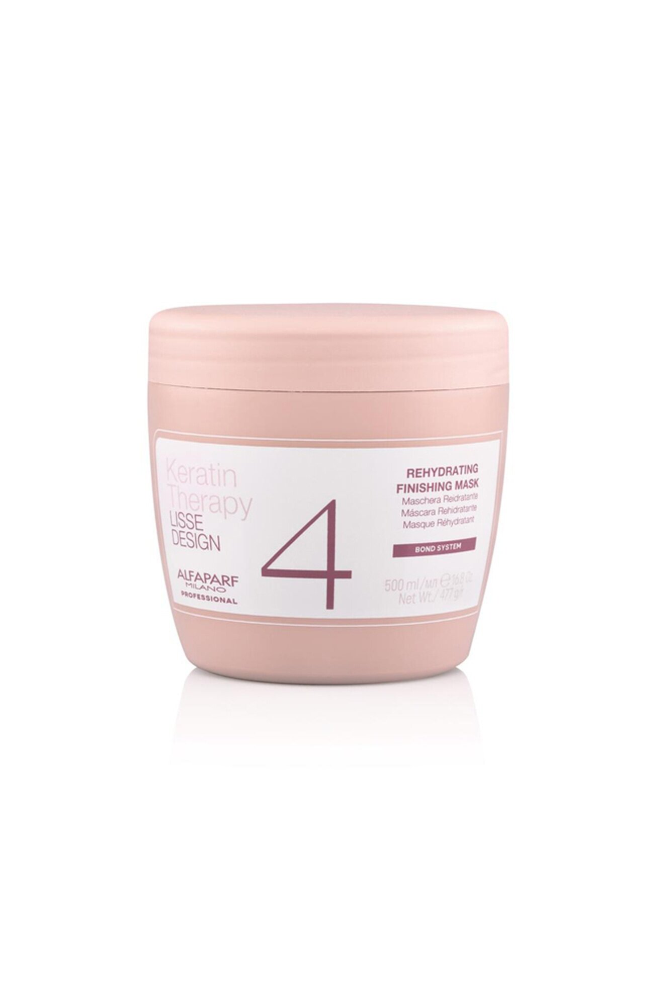 Кератиновая увлажняющая маска для волос ALFAPARF KT LD REHYDRATING FINISH MASK 500 мл 23344