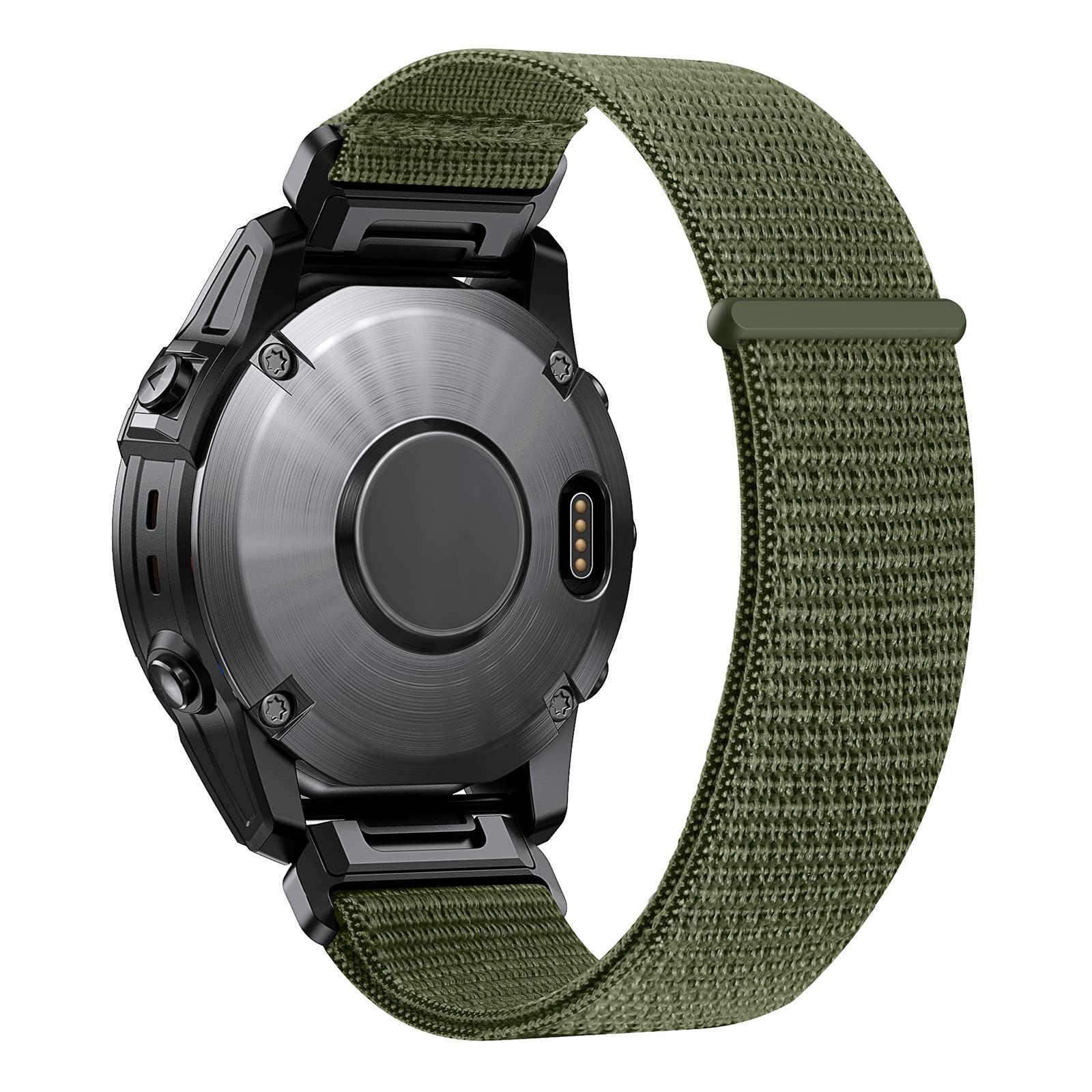 Быстрая подгонка 22 мм Нейлон ремешок для Garmin Fenix 7 6 Pro 5 Plus/Fenix 8 E/Epix Pro 47 мм, Forerunner 965 955 945