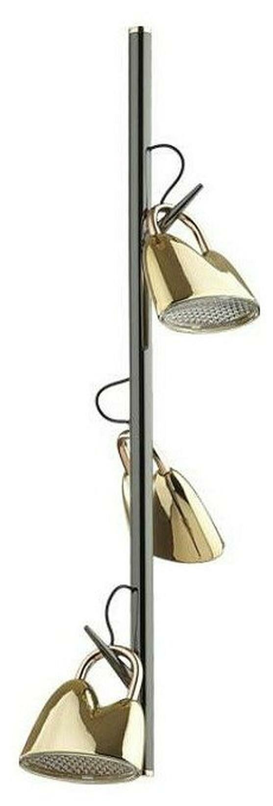 5002/13L L-VISION ODL23 285 черный хром/золотой/ металл/акрил Подвес LED 13W 3000K MALPA, черный хром/золотой/ металл/акрил