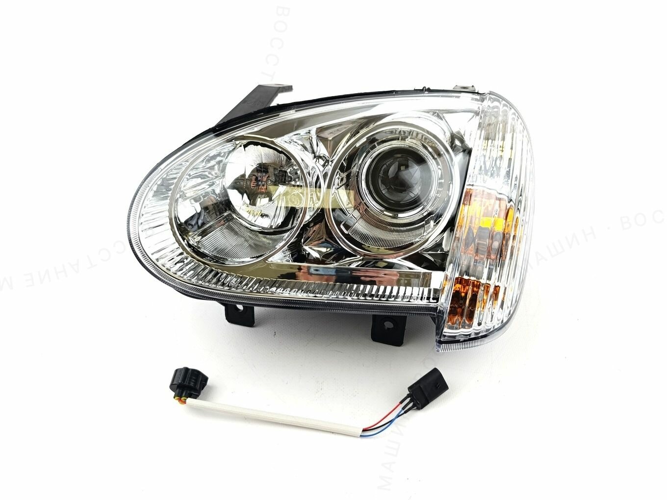 Фара головного света левая (нового образца) для Great Wall Wingle / 4121500-P00