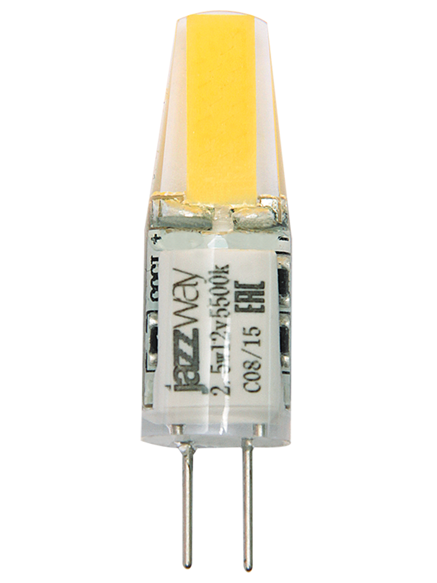 Лампочка светодиодная Jazzway PLED Power 3Вт, 5500K, 240Лм, G4, холодный белый свет, капсула