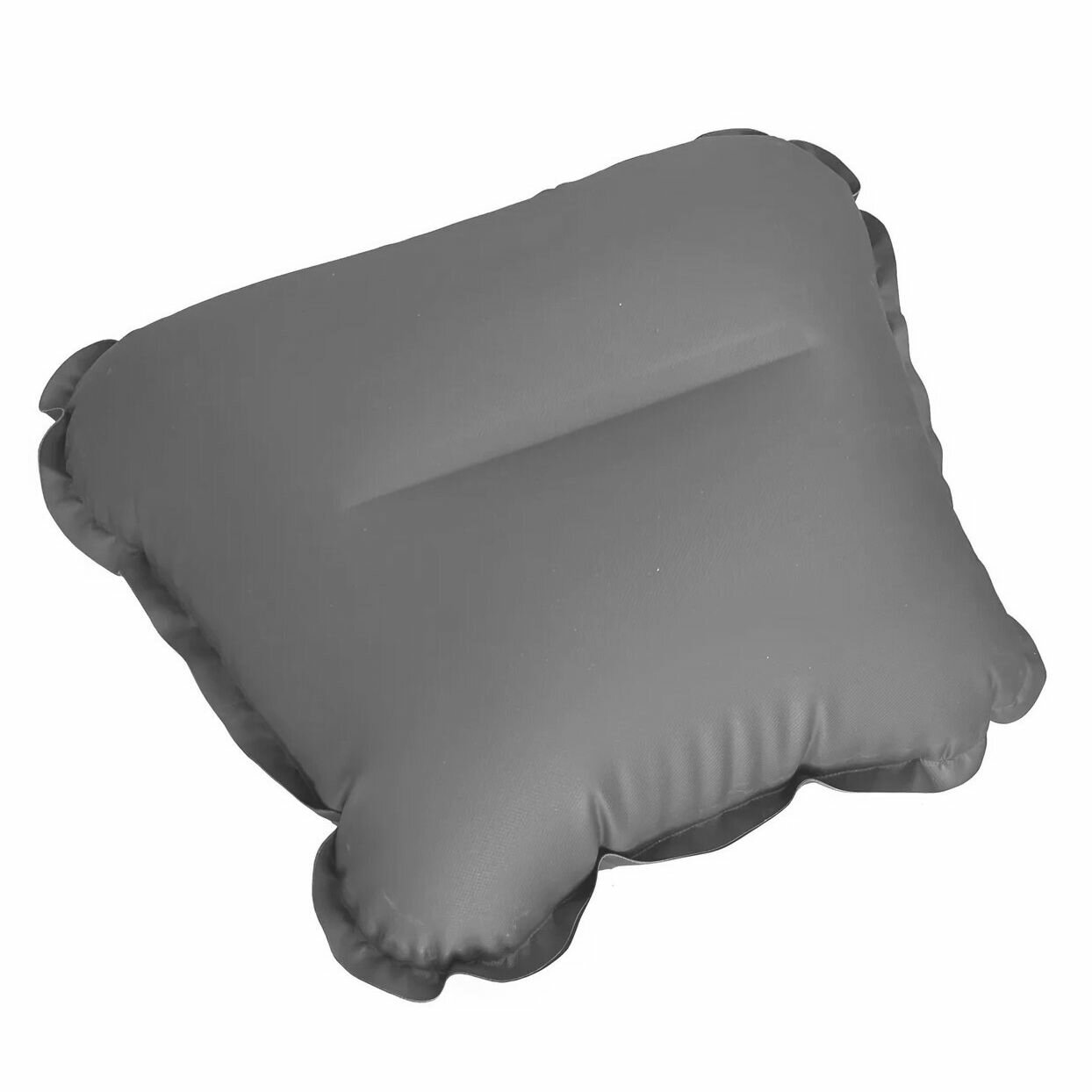 Сиденье надувное в лодку ПВХ, носовое, серый