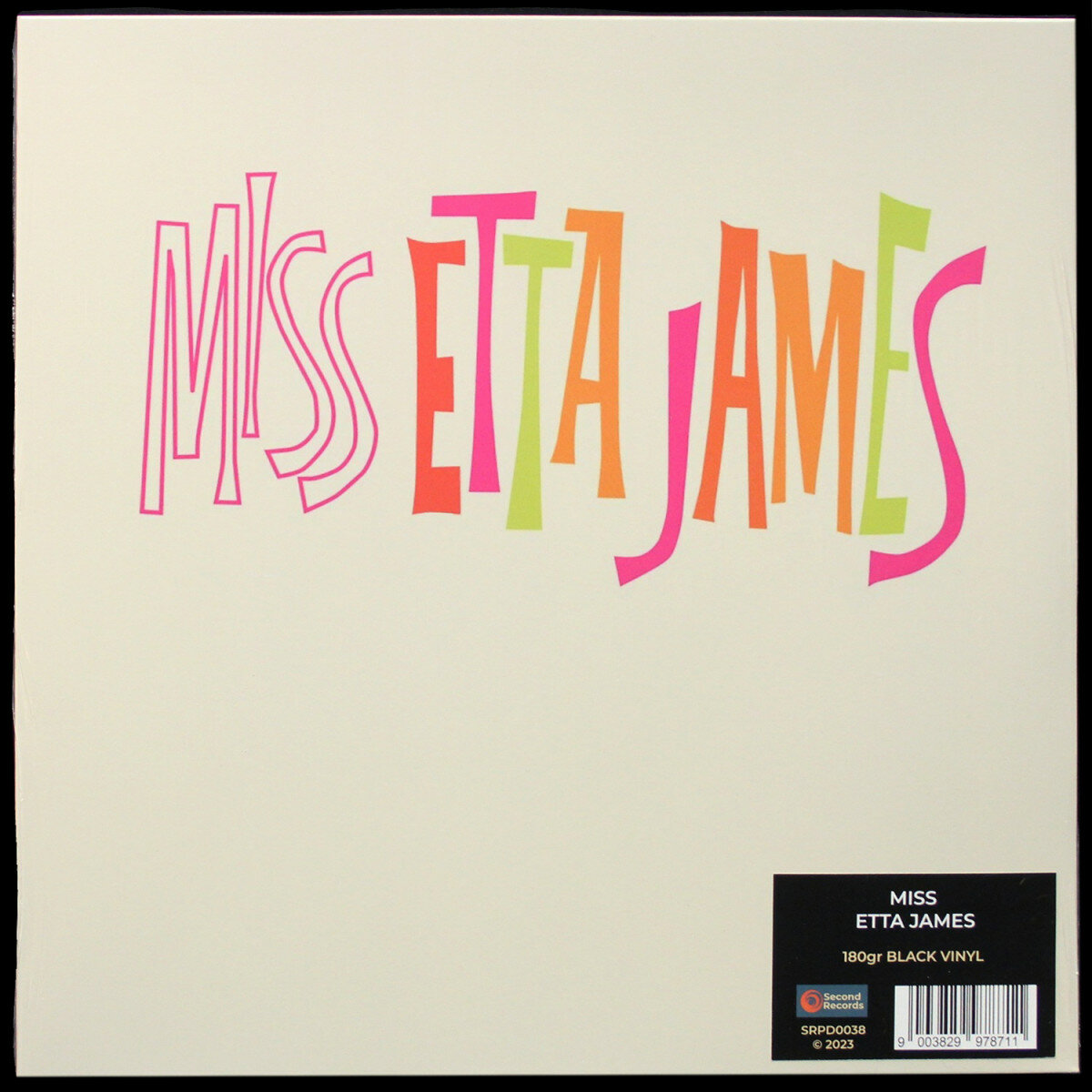 Виниловая пластинка Second Records Etta James – Miss Etta James