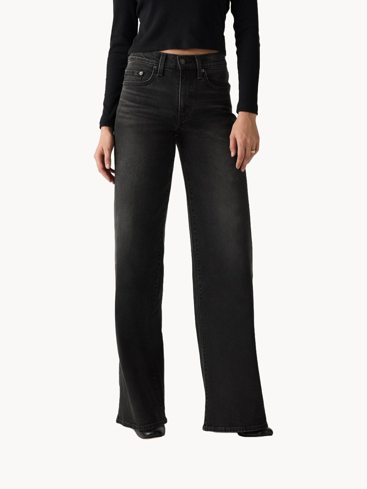 Джинсы широкие 728 