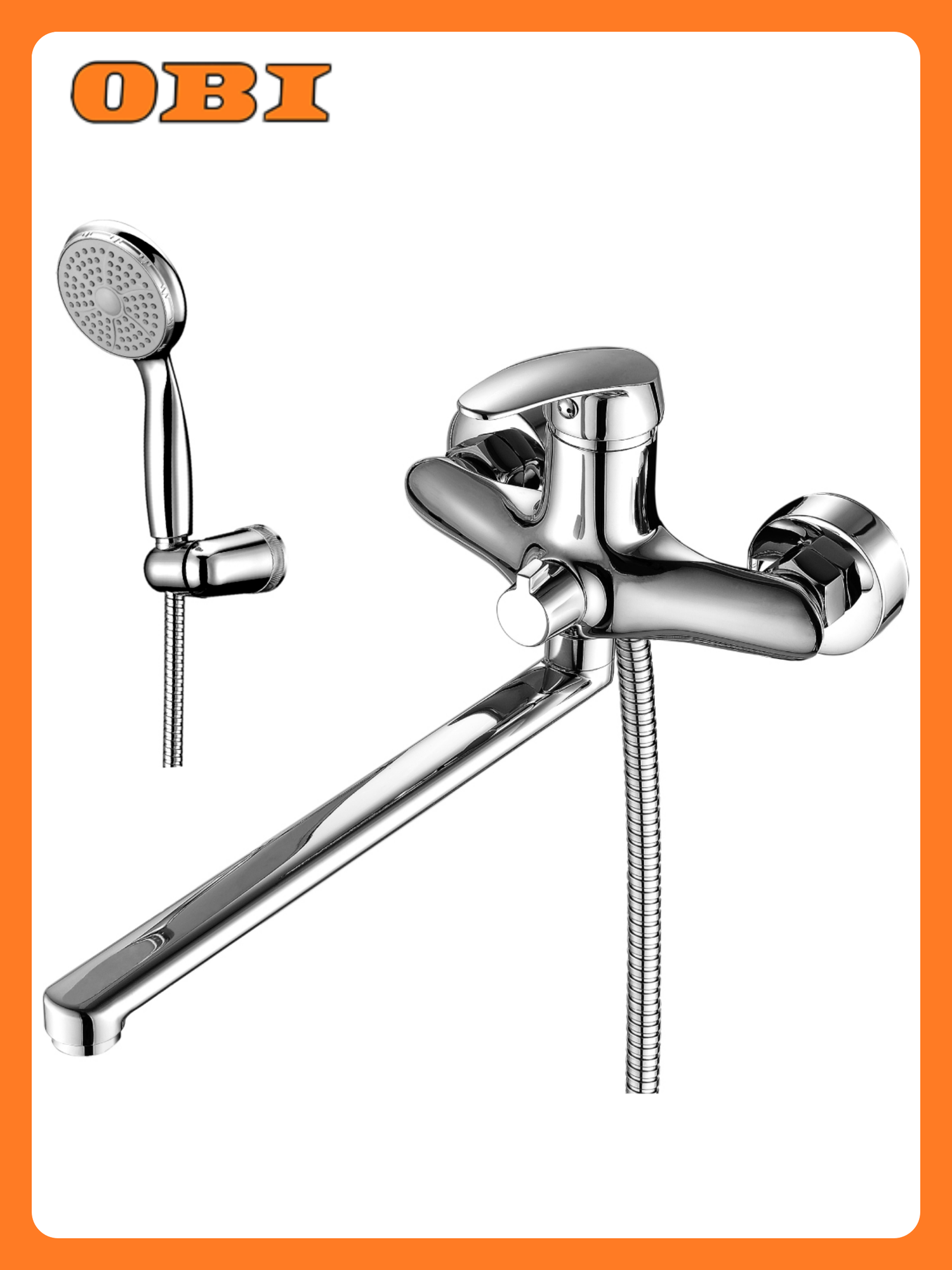 Смеситель Lemark Linara LM0451C, латунь, вертикальный монтаж, хром