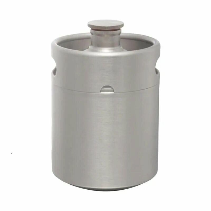 Портативные мини-кеги из нержавеющей стали, 2L