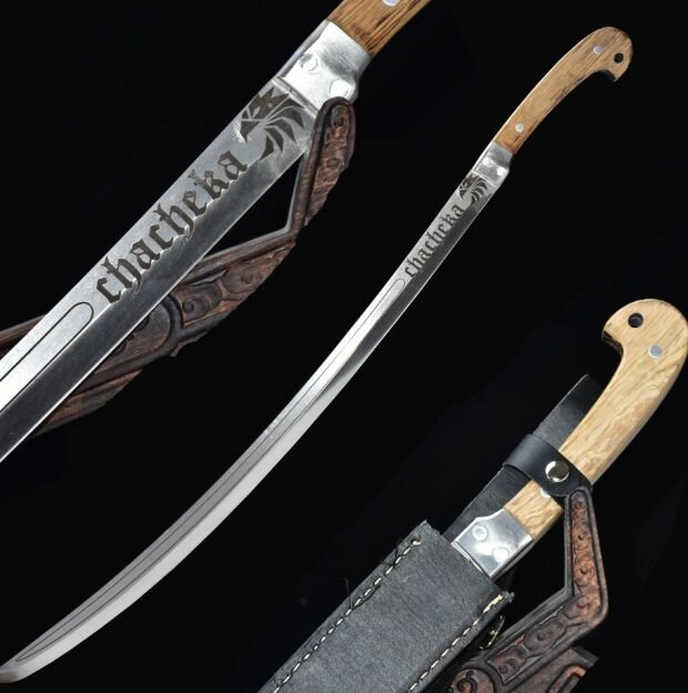 Сувенирное изделие меч Chacheka коллекционная Русская Сабля, 78см