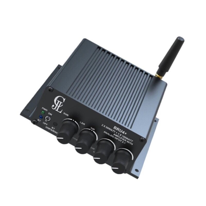 Цифровой Bluetooth-совместимый усилитель мощности 5.3 HIFI Беспроводной аудиоприемник Hifi Sound для домашнего кинотеатра