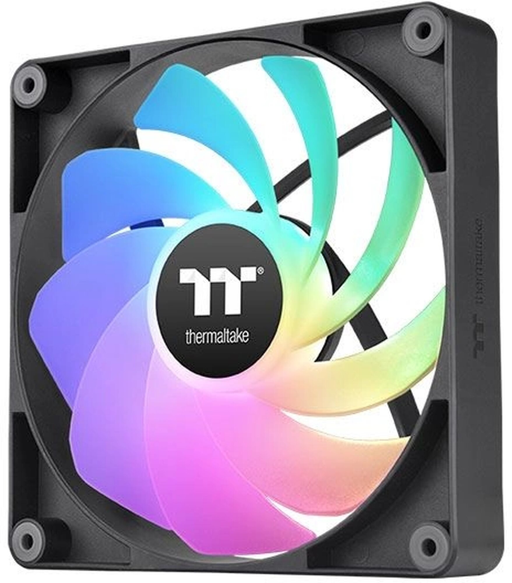 Вентилятор Thermaltake CT120 Sync Reverse ARGB 120х120x25 черный 4-pin (упак:2шт) Ret