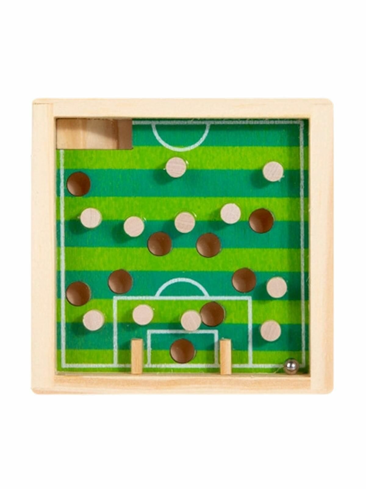 Сортер, Детский деревянный лабиринт с совместным интеллектом рук и мозга, ходячая игрушка из бисера-зеленый