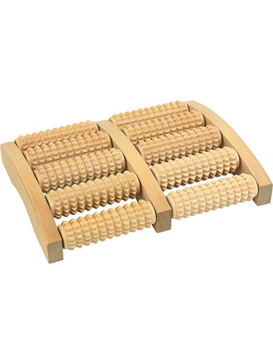 Массажер для стоп Тимбэ Продакшен "Счеты", натуральное дерево, алтайская берёза