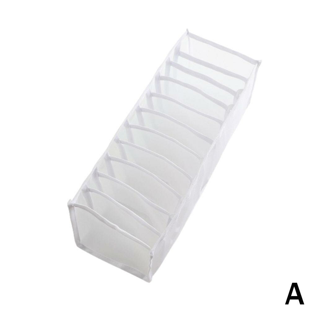 Складной сетчатый ящик для хранения нижнего белья, шкаф-перегородка в виде ящика для носков и нижнего белья