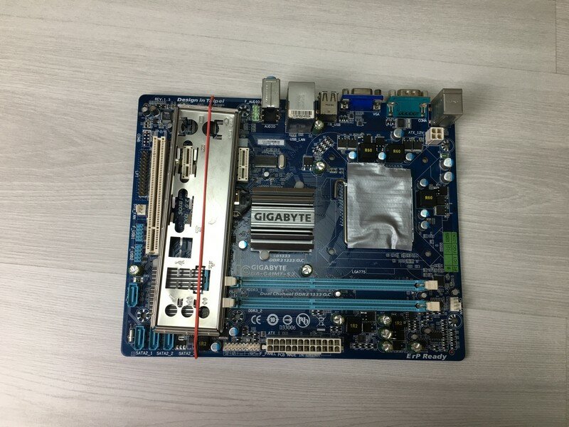 Материнская плата S-775 Gigabyte GA-G41MT-S2P REV: 1.3, G41/2xDDR3/SVGA/Sb/Lan/mATX