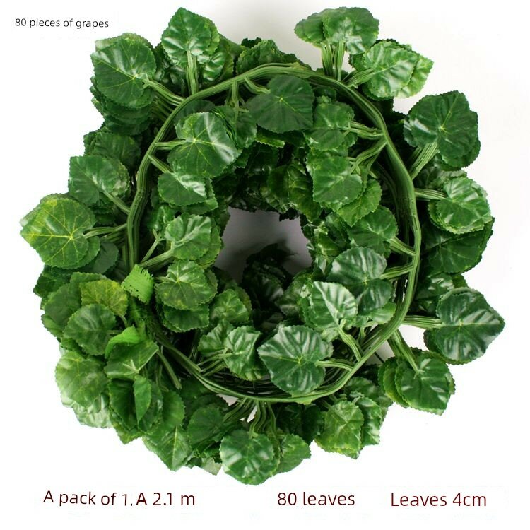 Золотые листья, искусственные листья, имитация листьев винограда, лозы, золотые листья, декор для труб, пластиковые