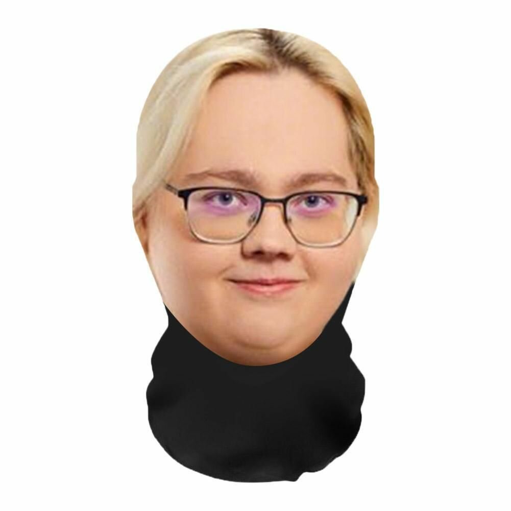 Балаклава-маска с реалистичной сетчатой маской знаменитости, забавный головной убор для ролевых игр и костюмированных вечеринок