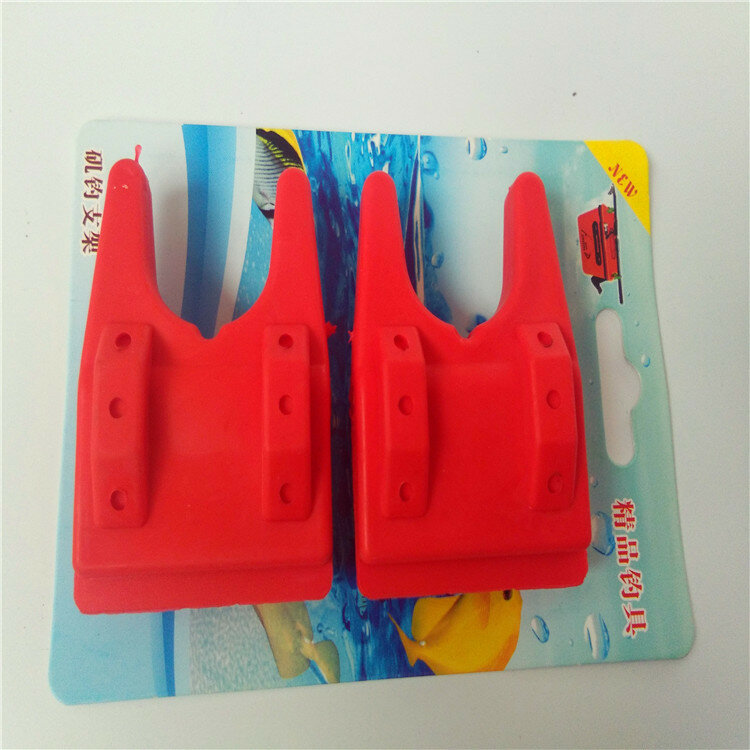 EVA Плот Держатель удочки EVA Ведро для приманки Зажим для ведра Резиновый держатель Мягкая резиновая Удочка Висит 2