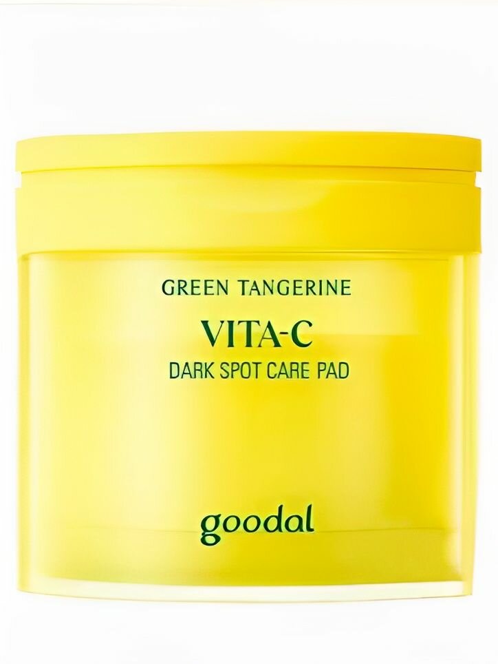 Goodal Осветляющие тонер-пэды с витамином C Green Tangerine Vita C Dark Spot Care Pad
