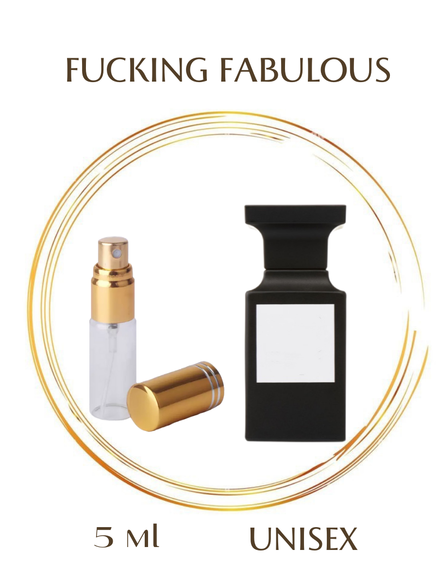 Духи парфюм Fucking Fabulous спрей 5 мл унисекс, кожаный аромат