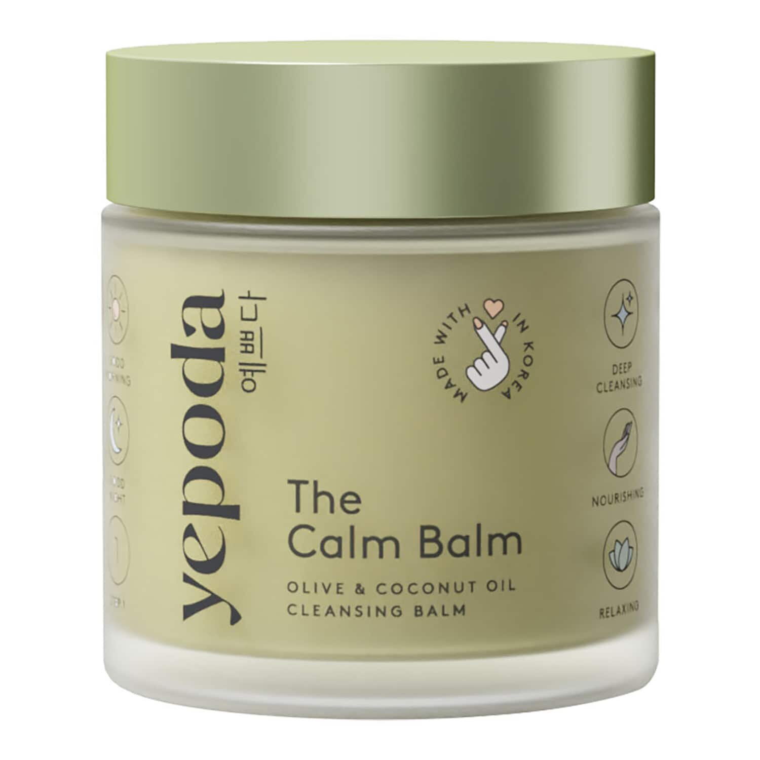 YEPODA Очищающий бальзам с оливковым и кокосовым маслом The Calm Balm 80 г