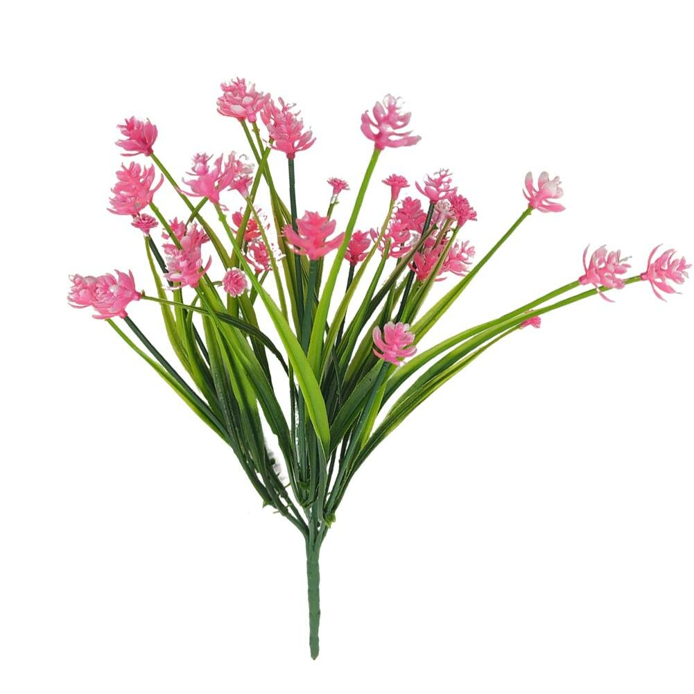 Искусственные растения, гипсофилы, декоративные пластиковые цветы для улицы.