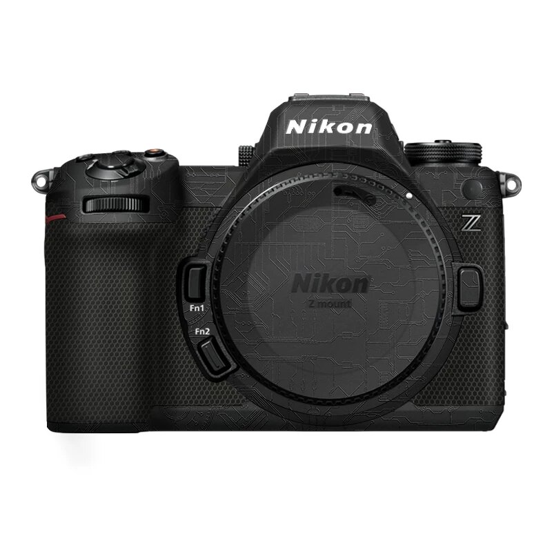 Защитная пленка для камеры Nikon Z6 III - Черный схема, полная защита, 3M адгезивная пленка