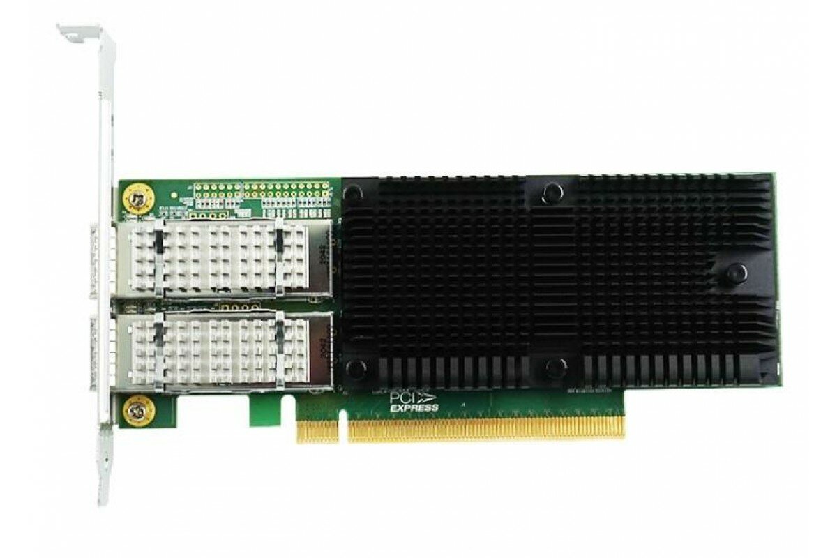 Двухпортовый адаптер LR-Link 100GBase-X PCIE LRES1014PF-2QSFP28