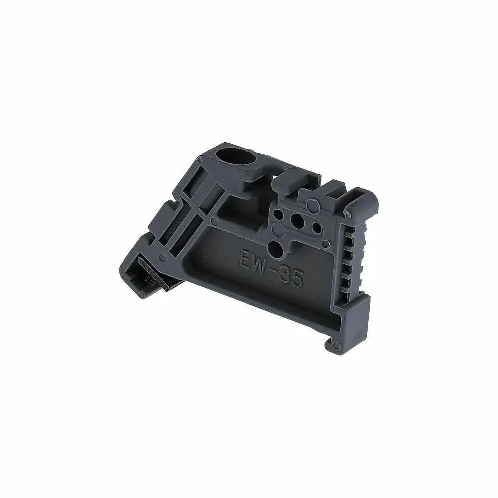 Пластиковый зажим на DIN-рейку EKF 1 винт EW 100 шт PROxima ahdw-ew