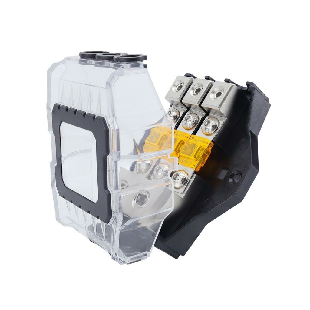 Разветвитель предохранителей 80А для авто, 3 пути