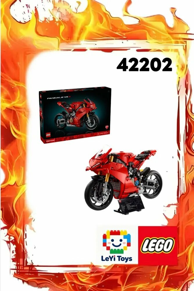 Конструктор LEGO Technic 42202 Ducati Panigale V4S