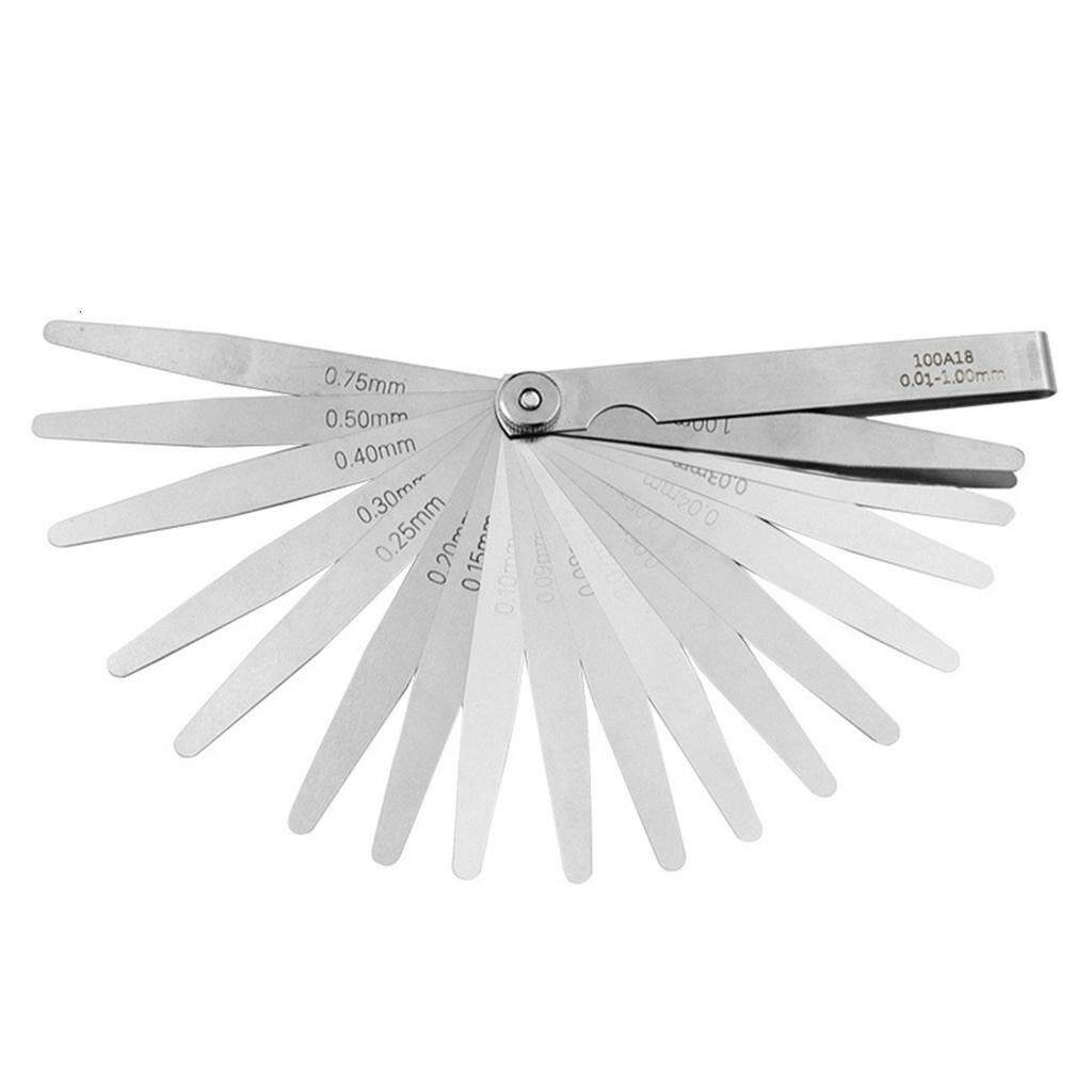 Щупы для измерения зазоров 0.01–1 мм, 100A18 от 0,01 до 1 мм