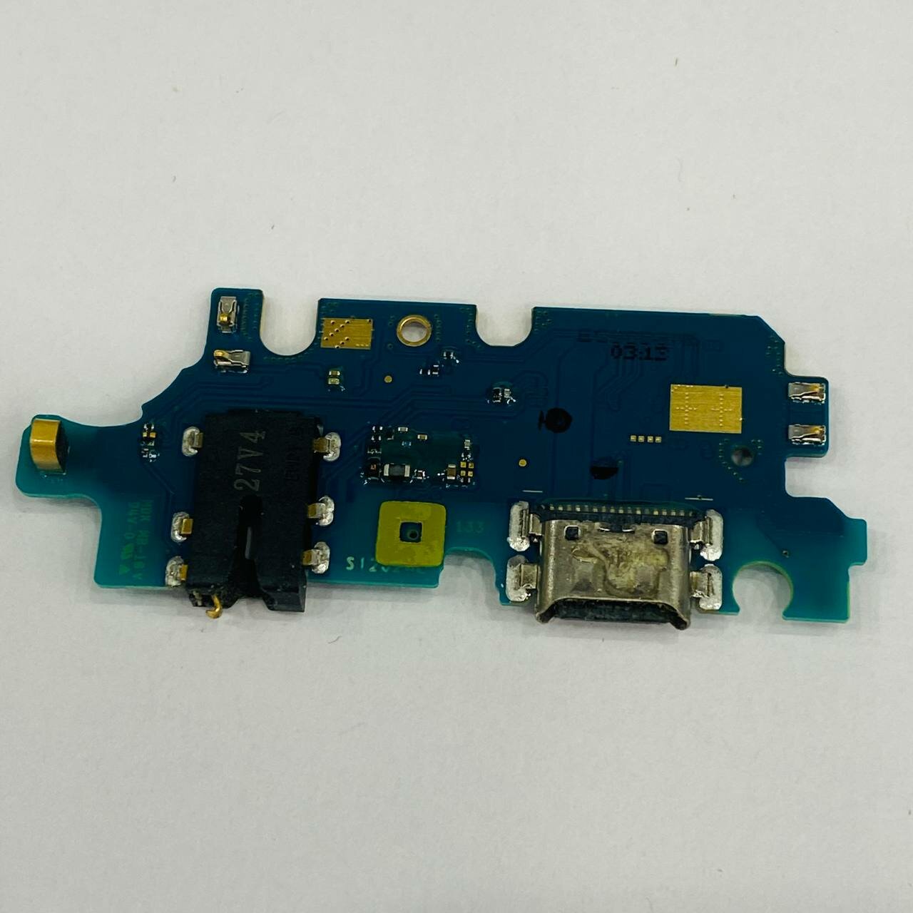 Samsung Galaxy A13 нижняя плата с разъёмом зарядки оригинал с разбора
