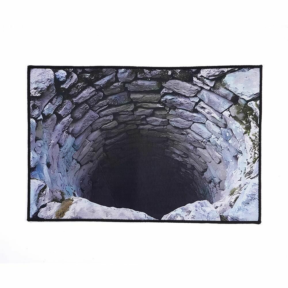 3D стерео коврики для пола, грязеотталкивающие, износостойкие, нескользящие коврики для ванной комнаты