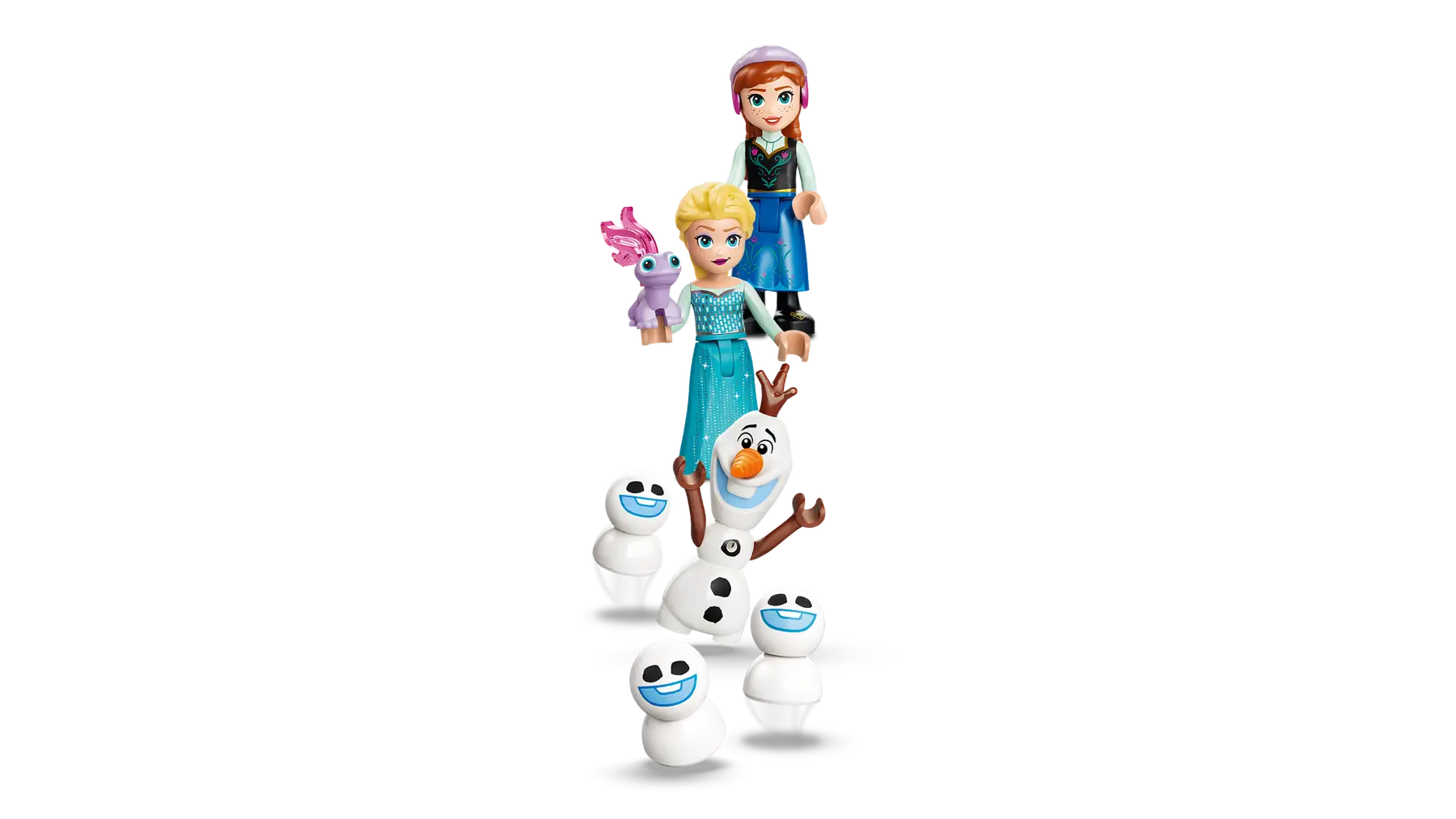 Конструктор LEGO Disney 43281 Ледяной замок Эльзы и снежное приключение, 216 дет. — фото 1