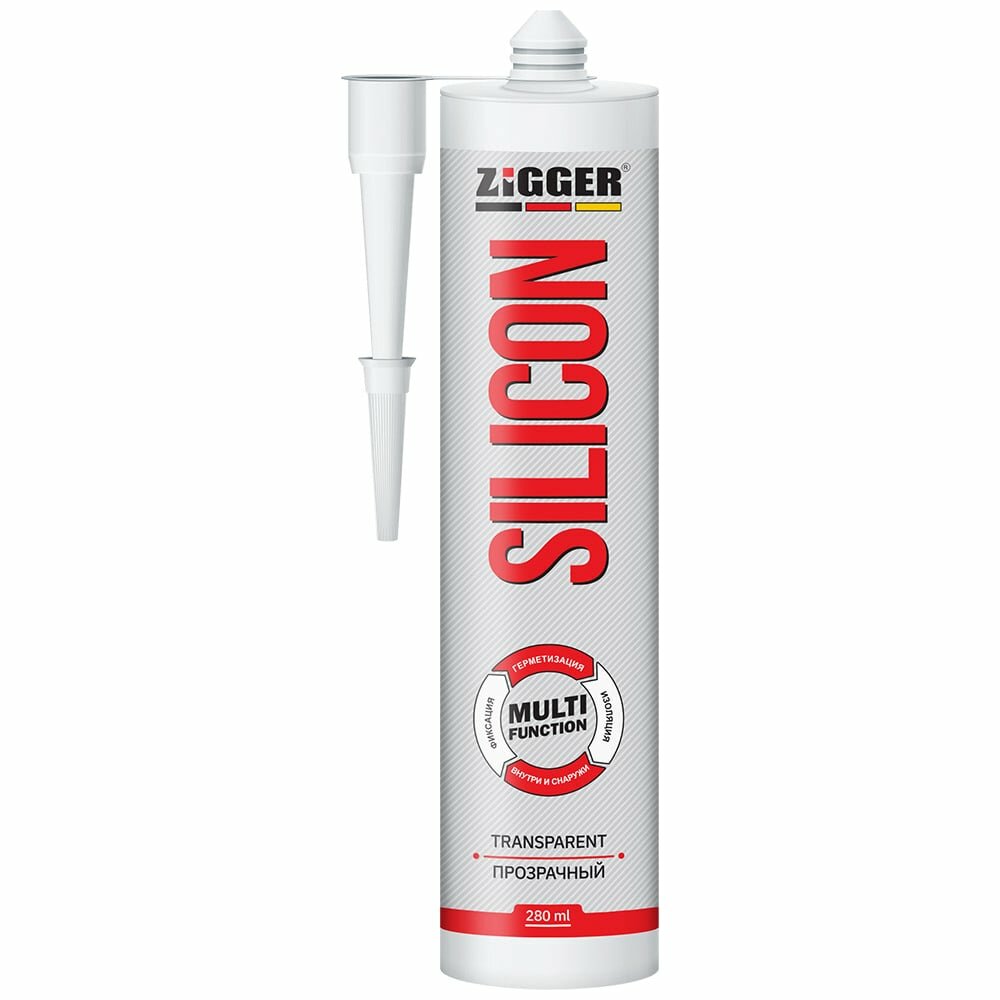 Герметик ZIGGER Силикон MULTIFUNCTION
