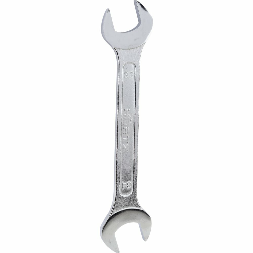 Двусторонний гаечный ключ HORTZ 32x34 хромирование HOR 102259