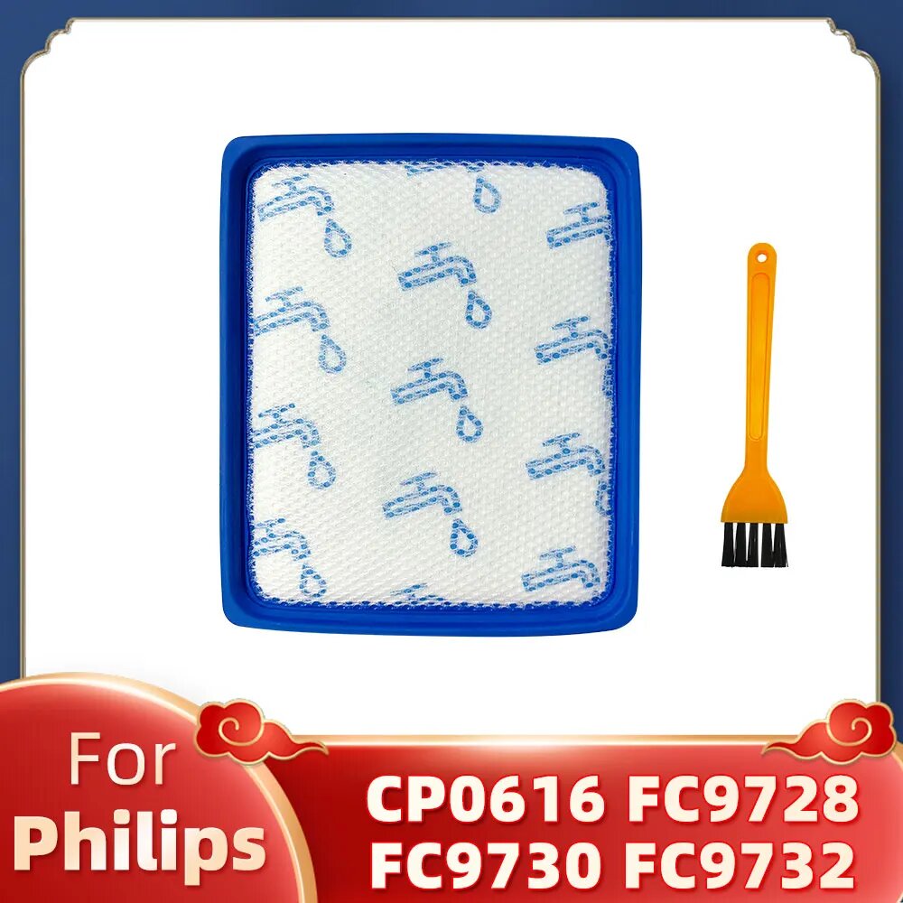 Совместимо с Philips PowerPro Expert CP0616 FC9728 FC9730 FC9731 FC9732 FC9733 FC9734 Синий, Set D