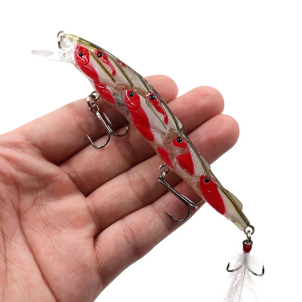 Воблер жесткий Minnow, 12см, 14г, Цвет E