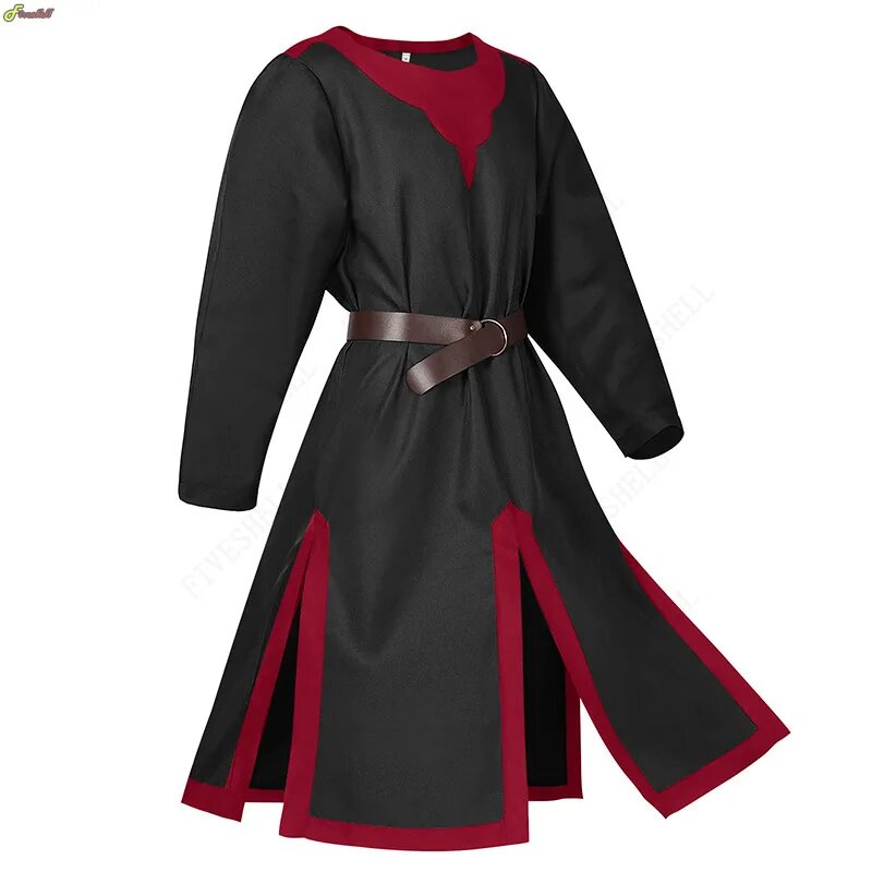 Костюм рыцаря Темплара Fiveshell Бордовый, S, top with 185cm belt