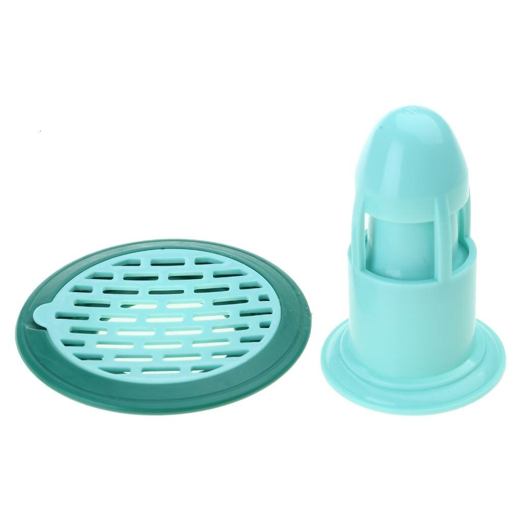 Сетка-ловушка для волос, душевой трап, Зеленый