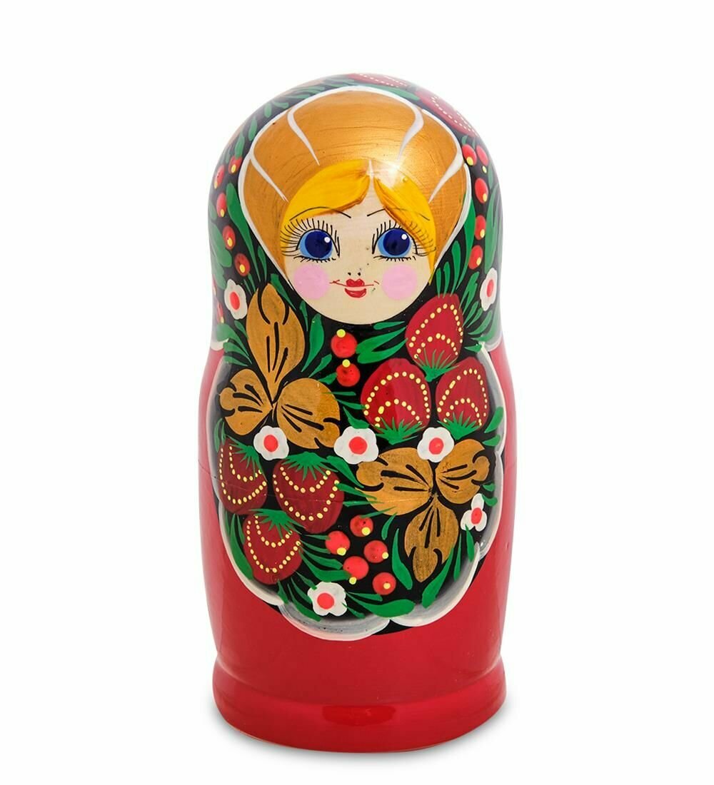 Матрешка 5м "Аксиньюшка" A2152077 Народные промыслы, Дерево липа, краски, лак