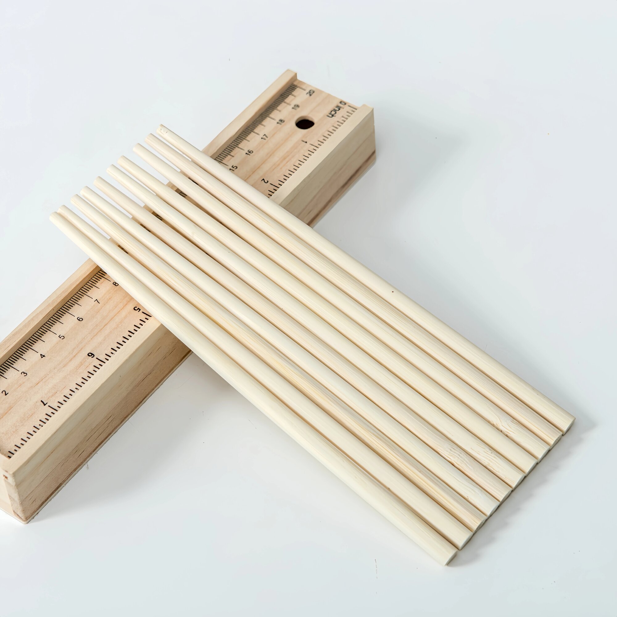 Детские палочки для еды, короткие палочки для обучения детей, палочки для школьников, бамбуковая деревянная посуда для